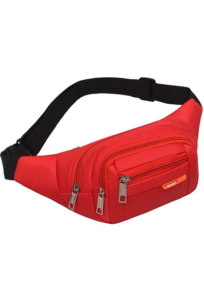 Erkek Spor Bel Çantası Kore Moda Tek Omuz Messenger Çanta Erkek Spor Bel Çantası Kore Moda Tek Omuz Messenger Çanta