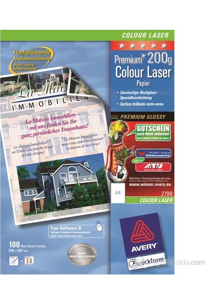 Avery Fotoğraf Kağıdı Avery Fotoğraf Kağıdı