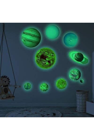 Koyu Duvar Kağıdı Işıltısı Aydınlık Duvar Çıkartmaları Güneş Sistemi Diy Duvar Evinin Dokuz Gezegeni Koyu Duvar Kağıdı Işıltısı Aydınlık Duvar Çıkartmaları Güneş Sistemi Diy Duvar Evinin Dokuz Gezegeni