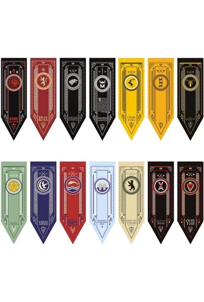Game Of Thrones Asma Bayrak 48*150CM Dekorasyon Targaryen Lannister Stark Game Of Thrones Asma Bayrak 48*150CM Dekorasyon Targaryen Lannister Stark