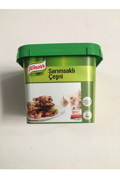 Knorr Sarımsaklı Çeşni 750 gr Knorr Sarımsaklı Çeşni 750 gr