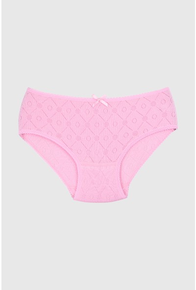 Ceylanoğlu 12'li Kız Çocuğu Pembe Transferli Kilot 306