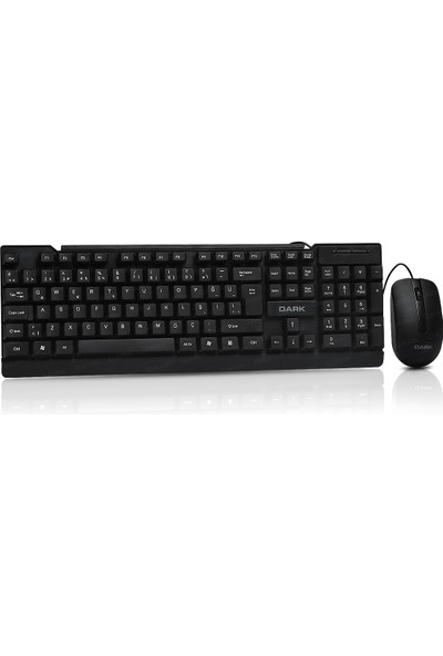 Dark KM1060 Kablolu Türkçe Q Yüksek Tuşlu Ofis Klavye & Mouse Set (DK-AC-KM1060) Dark KM1060 Kablolu Türkçe Q Yüksek Tuşlu Ofis Klavye & Mouse Set (DK-AC-KM1060)