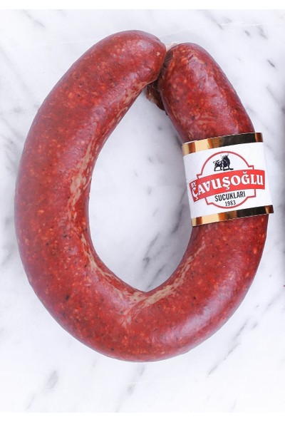 By Çavuşoğlu %100 Dana Kangal Sucuk 5 kg (Acılı)