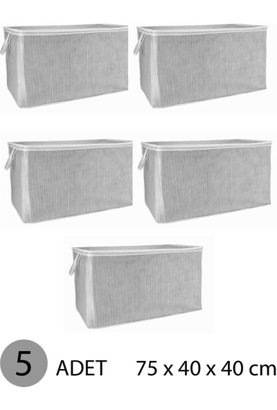 İndirim Hareketi Yastık Hurcu Maxi Hurç 75X40X40 cm Gri - 5 Adet İndirim Hareketi Yastık Hurcu Maxi Hurç 75X40X40 cm Gri - 5 Adet