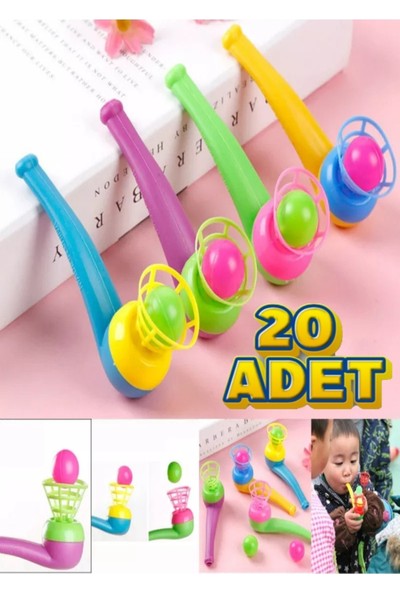 Yoko Toys Saksafon Pipet Top Üfleme Oyunu Eğitici Oyuncak 20 Adet Yoko Toys Saksafon Pipet Top Üfleme Oyunu Eğitici Oyuncak 20 Adet