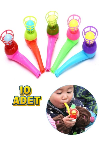 Yoko Toys Saksafon Pipet Top Üfleme Oyunu Eğitici Oyuncak 10 Adet Yoko Toys Saksafon Pipet Top Üfleme Oyunu Eğitici Oyuncak 10 Adet