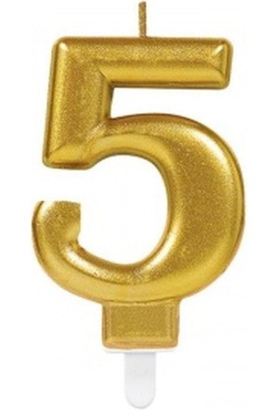 Guru Sepeti 5 Rakam Mum Gold Renk