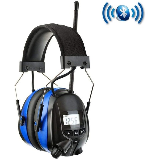 Protear Bluetooth Am Fm Radyo Kulaklık - Mavi Fiyatı