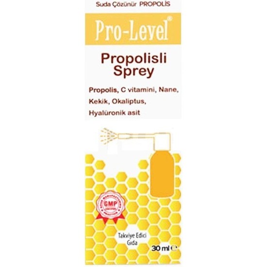 Pro Level Propolisli Boğaz Spreyi 30 ml Fiyatı - Taksit Seçenekleri