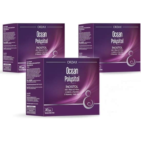 Orzax Ocean Polysitol 30 Saşe x 3 Kutu Fiyatı - Taksit Seçenekleri