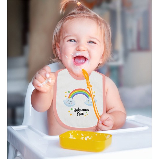 Bk Kids Pembe Bebek Mama Önlüğü - Model 45 Fiyatı