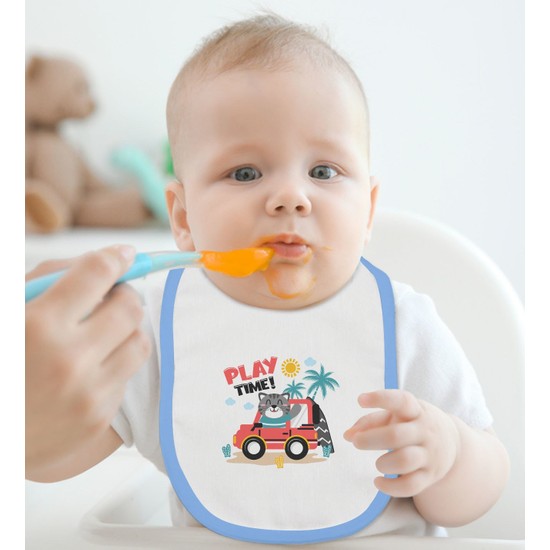 Bk Kids Mavi Bebek Mama Önlüğü - Model 187 Fiyatı