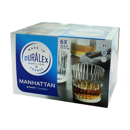 6 Duralex Manhattan Pack Clear High Ball Tumbler Cam Seti Fiyatı