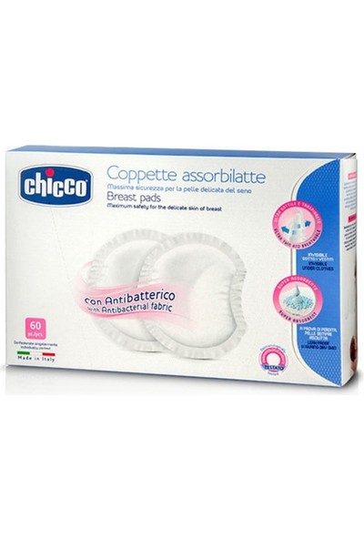 Chicco Alattasicura Göğüs Pedi 60 Lık (8003670820642)