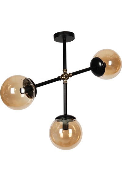 Bozyaka Aydınlatma Melodi Dekoratif 3'lü Camlı Avize Mafsallı Modern Iç Mekan Bozyaka Aydınlatma Melodi Dekoratif 3'lü Camlı Avize Mafsallı Modern Iç Mekan