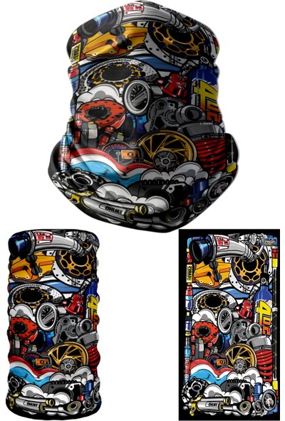 E-Taktik Karışık Desenli Boyunluk Bandana Balaklava Saç Bandı E-Taktik Karışık Desenli Boyunluk Bandana Balaklava Saç Bandı