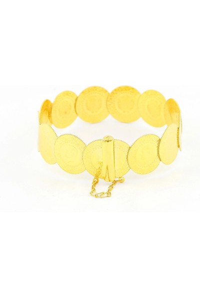 Altınkaynak 22 Ayar Kelepçeli Altın Bilezik