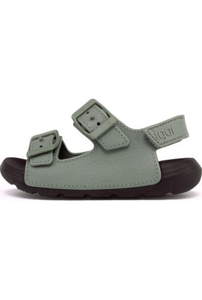 Igor S10297 Maui Çocuk Yeşil Siyah Sandalet