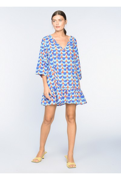 Aeropostale Plaj Elbise, M-L, Çok Renkli