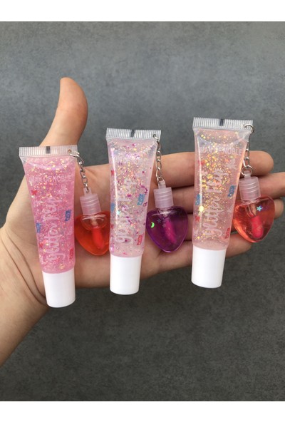 Zetmoda Dudak Parlatıcısı 3 Adet Lip Gloss Lip Balm Lip Oil Shiny Glitter Zetmoda Dudak Parlatıcısı 3 Adet Lip Gloss Lip Balm Lip Oil Shiny Glitter