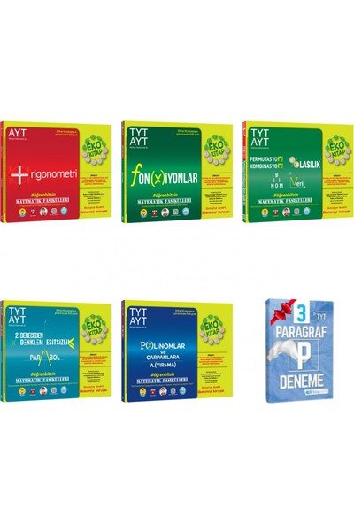 Tonguç Yayınları Ayt Trigonometri Fonksiyonlar Olasılık Eşitsizlik Parabol Polinomlar Set Tonguç Yayınları Ayt Trigonometri Fonksiyonlar Olasılık Eşitsizlik Parabol Polinomlar Set