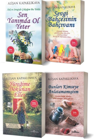 Alişan Kapaklıkaya - 4 Kitap Set Alişan Kapaklıkaya - 4 Kitap Set