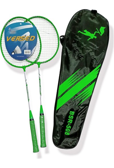 Avessa Badminton Raket Set Yeşil Çantalı BRS-508 Avessa Badminton Raket Set Yeşil Çantalı BRS-508