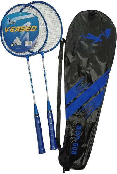 Avessa Badminton Raket Set Mavi Çantalı BRS-508