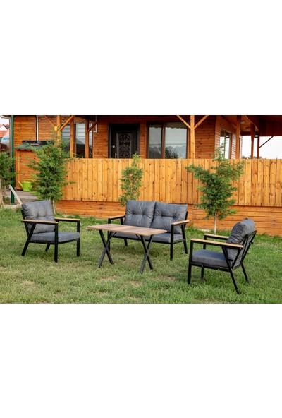 Pink Home Dejavu 2 + 1 + 1 + Sehpa Bahçe Balkon Cafe Mobilyası Oturma Grubu Bahçe Koltuk Takımı Pink Home Dejavu 2 + 1 + 1 + Sehpa Bahçe Balkon Cafe Mobilyası Oturma Grubu Bahçe Koltuk Takımı