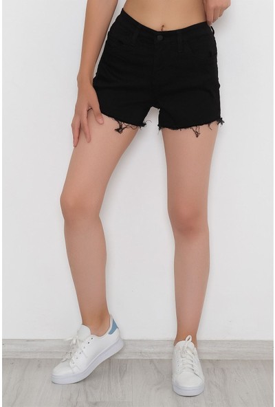 Kot Şort Siyah1 - 9829.609. Kot Şort Siyah1 - 9829.609.