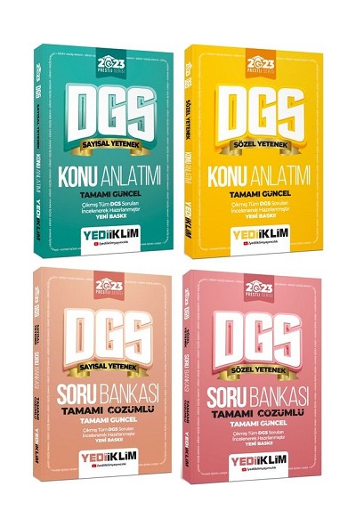 Yediiklim Yayınları 2023 DGS Sayısal Yetenek Konu - Soru - Sözel Yetenek Konu - Soru Yediiklim Yayınları 2023 DGS Sayısal Yetenek Konu - Soru - Sözel Yetenek Konu - Soru