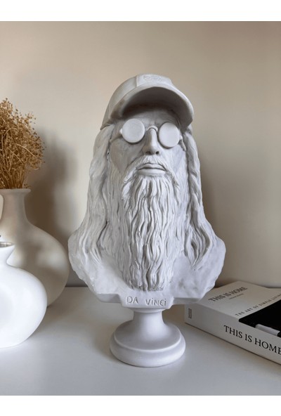 Büyük Da Vinci Dekoratif Biblo Heykel Büyük Da Vinci Dekoratif Biblo Heykel