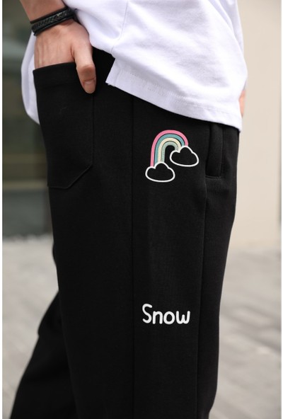 Nomarc Rainbow Siyah Eşofmanw