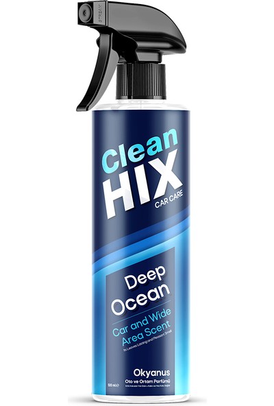 Clean Hix Car Care Okyanus Kokusu Oto ve Ortam Parfümü 500 ml