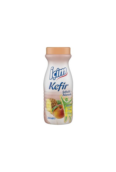 Içim Kefir Şeftalili ve Ananaslı 260 ml Içim Kefir Şeftalili ve Ananaslı 260 ml