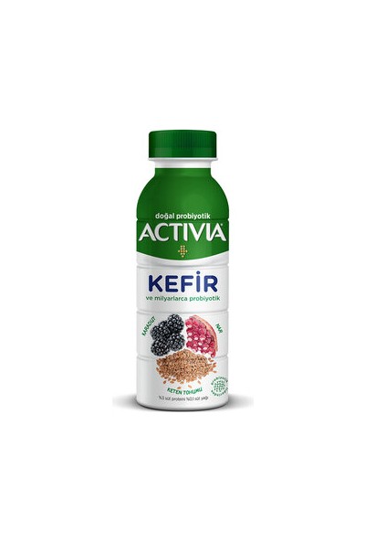 Activia Karadut Nar Keten Tohumlu Kefir 200 ml Activia Karadut Nar Keten Tohumlu Kefir 200 ml