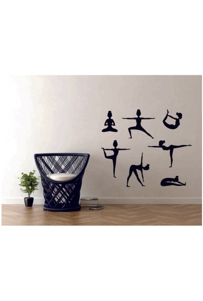 Armut Reklam Pilates Dekoratif Duvar Sticker