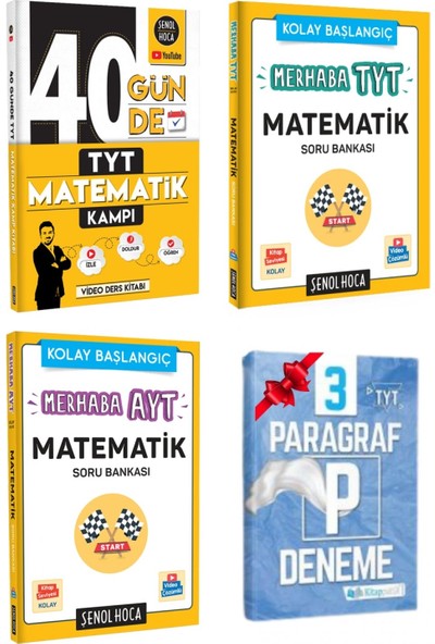 40 Günde Tyt Matematik Kampı Merhaba Tyt - Ayt Matematik Set 40 Günde Tyt Matematik Kampı Merhaba Tyt - Ayt Matematik Set