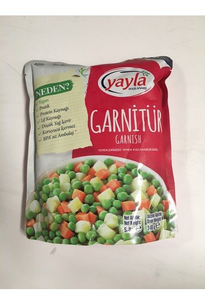 Yayla Haşlanmış Garnitür 560 gr Yayla Haşlanmış Garnitür 560 gr