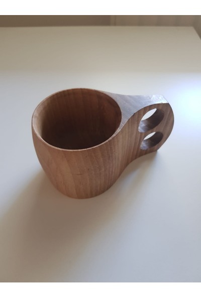 Kuksa Kar Kupası Kestane Ağacından Yeni Üretim Kuksa Kar Kupası Kestane Ağacından Yeni Üretim