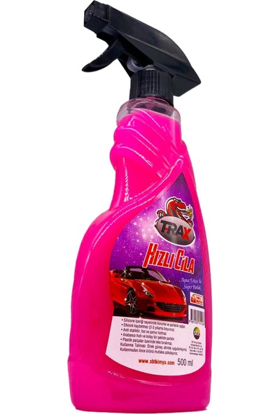 Trax Hızlı Cila Süper Etkili Araba Oto Cilası Muhteşem Parlaklık Üstün Koruma 500 ml Trax Hızlı Cila Süper Etkili Araba Oto Cilası Muhteşem Parlaklık Üstün Koruma 500 ml