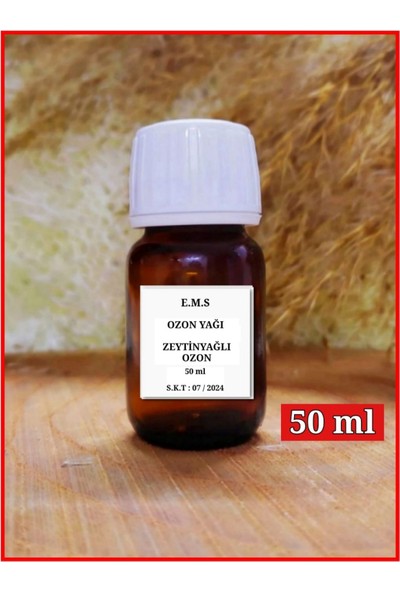 50 ml Ozon Yağı %100 Saf Zeytinyağlı Ozon
