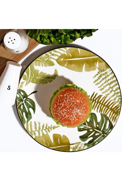 Kosova Tropik Serisi Servis Tabağı Kosova Tropik Serisi Servis Tabağı