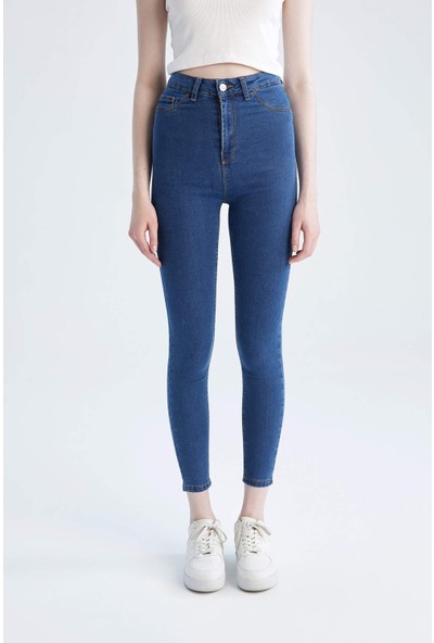 Super Skinny Jeggıng Fit Yüksek Bel Jean PANTOLON Y7204AZ22AU