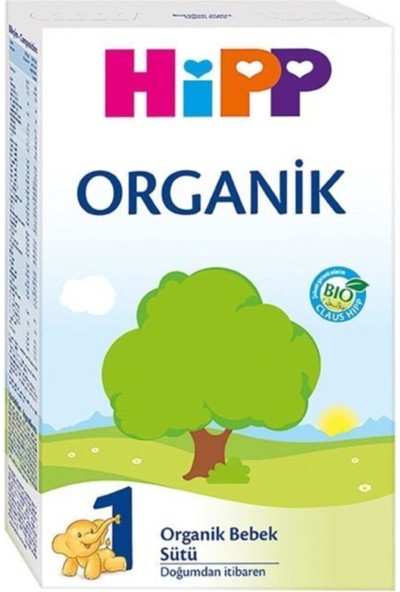 Hipp 1 Organik Bebek Sütü 600GR Hipp 1 Organik Bebek Sütü 600GR