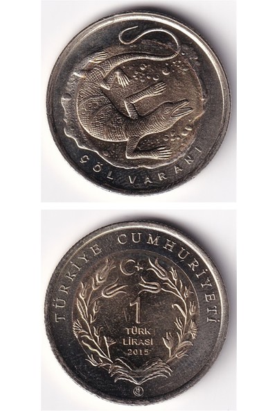 Benim Koleksiyonum Çöl Varanı - 2015 Hatıra Parası Benim Koleksiyonum Çöl Varanı - 2015 Hatıra Parası