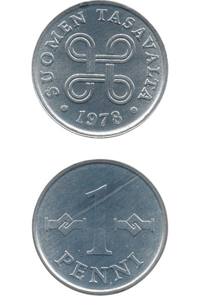 Benim Koleksiyonum Finlandiya, 1 Penni, 1978, Çil, Yabancı Madeni Para Benim Koleksiyonum Finlandiya, 1 Penni, 1978, Çil, Yabancı Madeni Para