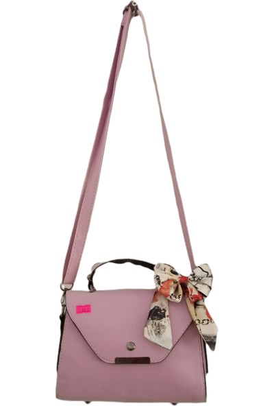 Burcu Butik Fularlı Askılı Çanta
