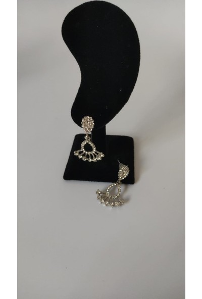 Accessories Kadın Taşlı Sallantılı Küpe